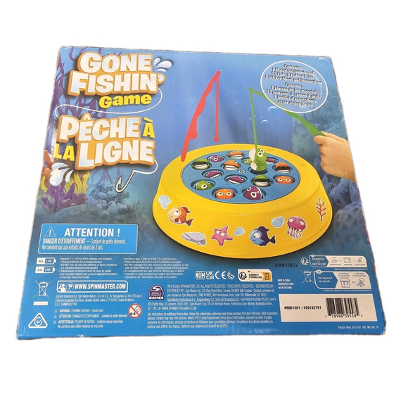Pressman | Toys | Under The Sea Lets Go Fishin Fishing W Pole Motorized ...